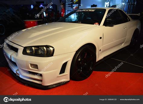Pasig May Nissan Gtr Hot Import Nights Car Show May — Stock Editorial