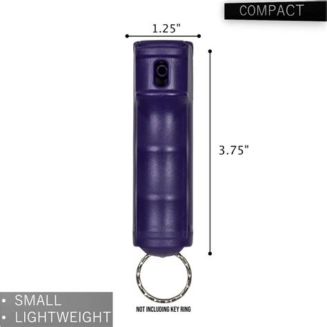 Keychain Pepper Spray Flip Top Safety Megaknife