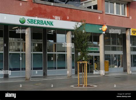 Sberbank Russian Bank Sign Logo Hi Res Stock Photography And Images Alamy