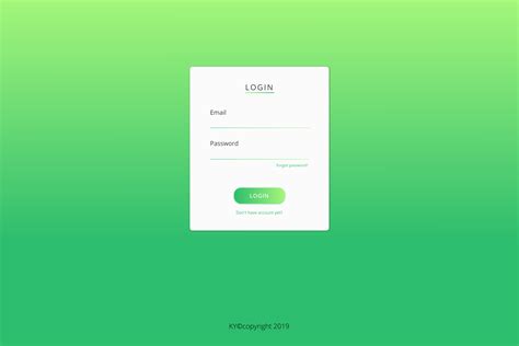Cara Membuat Form Login Validasi Menggunakan Htmlcss Dan Mobile Legends