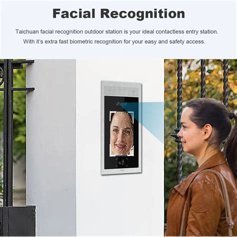 SIP Door Entry Smart Intercom System With Face Recognition
