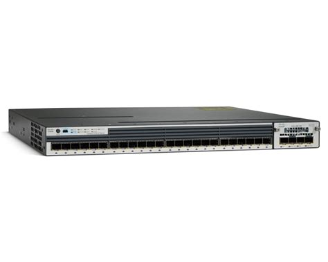 Cisco Sealed Fiber Ethernet Switch 24 Port Gigabit SFP Network Switch WS C3750X 24S S