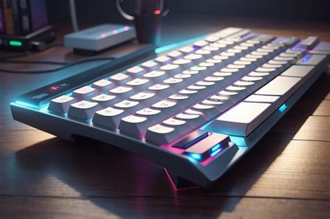 Premium Ai Image The Invisible Keyboard That Appears Only When Needed