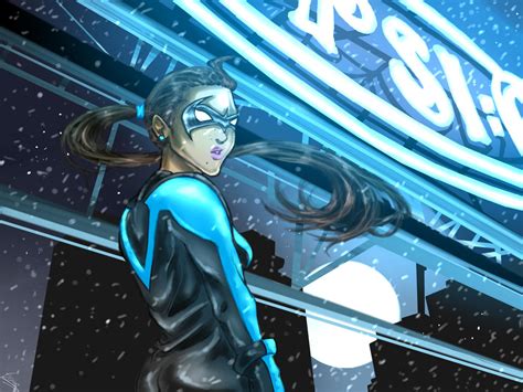 Nightwing Girl By Mrminico On Deviantart