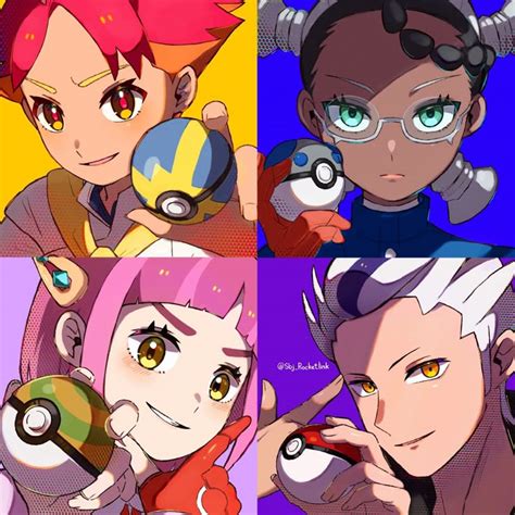Drayton Amarys Crispin Lacey Pokemon Scarlet Violet Japon Manga