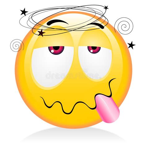 Drunk Emoticon Stock Illustrations 1229 Drunk Emoticon Stock