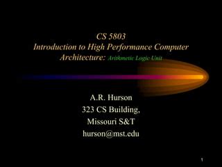 Booths Algorithm Ppt