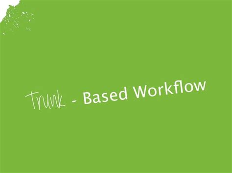Git Workflows PPT
