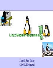 Linux Module Programming Kernel Modules User Space Course Hero
