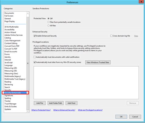 How Can I Disable Run In Appcontainer In Adobe Acr Adobe Product
