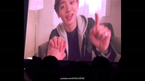 Fancam 150307 EXO Chanyeol Cute VCR At The EXO LuXion In Seoul YouTube