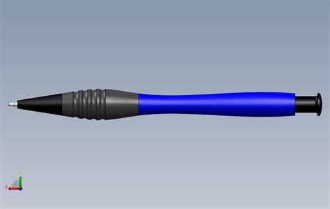 2圆珠笔 Solidworks 2010 模型图纸免费下载 懒石网