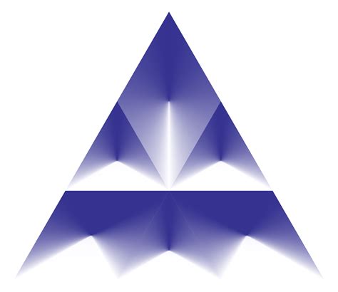 Triangle Shape In Blue Clip Art Image Clipsafari