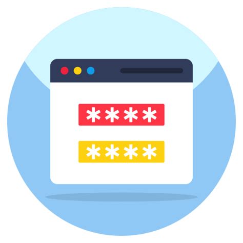 Password Generic Color Fill Icon
