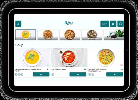 Tablet Digital Menu And Qr Code Ordering For Restaurant