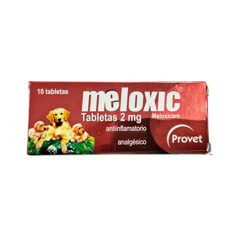 Meloxic 2 Mg Tableta Unidad Pet Gold