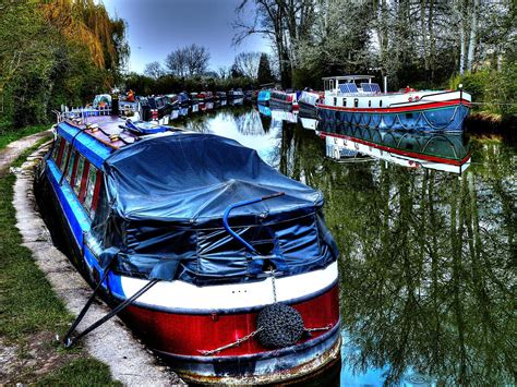 Canal Boat Grand Free Photo On Pixabay Pixabay
