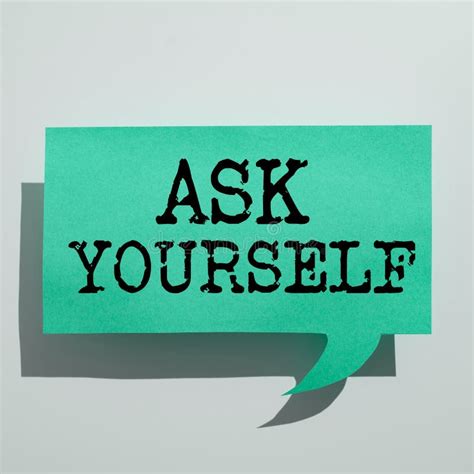 Conceptual Display Ask Yourself Internet Concept Thinking The Future Meaning And Purpose Of