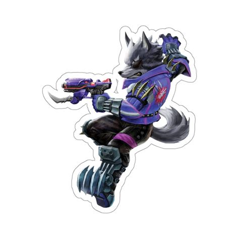 Wolf Odonnell Star Wolf Star Fox Super Smash Bros Ultimate Etsy