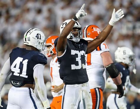 Penn State Starting De Dani Dennis Sutton Not At Wednesday Practice