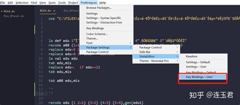 Stata安装statasublime：美观高效的dofile编辑器 Csdn博客