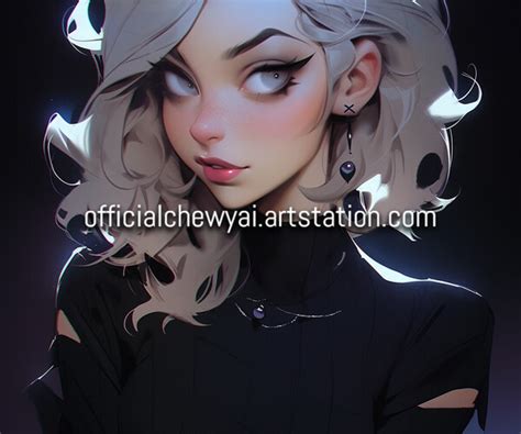 Artstation Curly Haired Anime Girls Artworks
