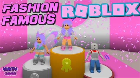 Jugando Fashion Famous En Roblox Desfile De Moda Youtube