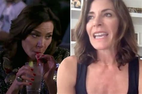 Rhonys Luann De Lesseps Says Shes Sober And Not Drinking During