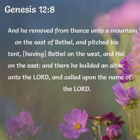 Bible Verses About Bethel 59 Passages King James Version Kjv