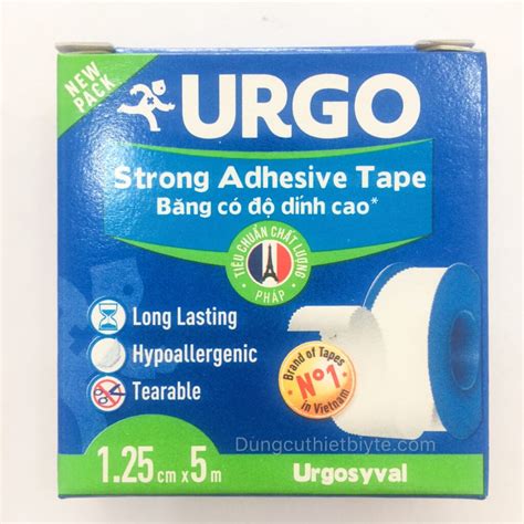 BĂNG KEO LỤA URGO CM X M Dụng Cụ Y Tế Kim Hoàng Kim