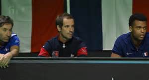 Coupe Davis On A Richard Gasquet Qui était Sur Le Banc De Léquipe