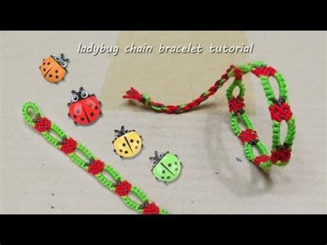 Ladybug Bracelet Tutorial Rdiyfriendshipbracelet