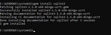 Installing Ruby On Rails 3 1 2 On Windows Serverspace Io