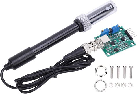 Amazon PH Module Probe Kit PH0 14 Value Detect Sensor Module PH Electrode Probe BNC