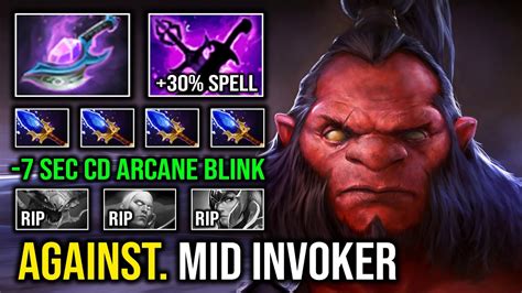 NEW OP MID AXE Against Invoker 7 Sec CD Arcane Blink 1 Shot Culling