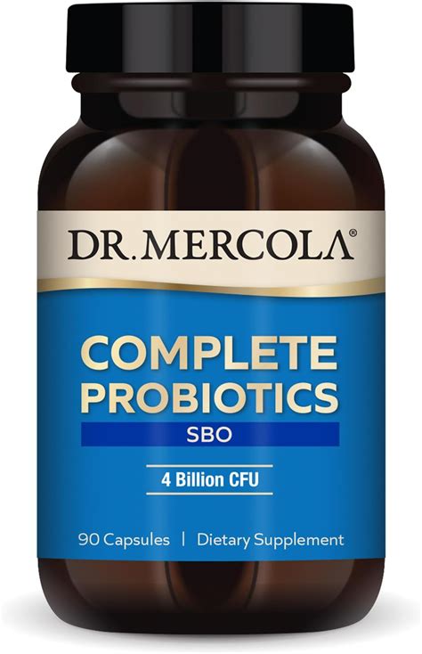 Amazon Dr Mercola Probióticos completos SBO 90 porciones 90 cápsulas probióticos SBO