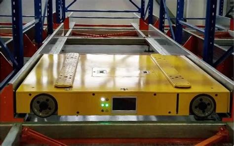 Rated Load 2 0t Warehouse Shuttle System Asrs Mhs Shuttle Robot