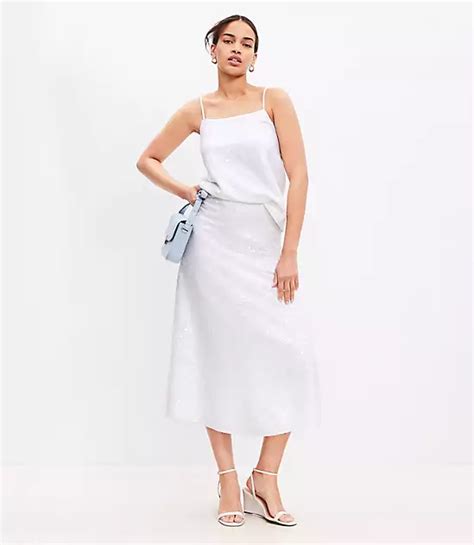 Mid Calf Length Skirts Loft