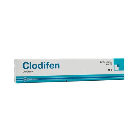 Clodifen კლოდიფენი გელი 5 45გ