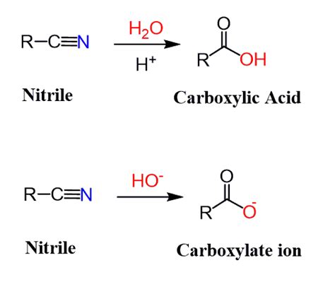 Nitriles To Esters Chemistry Steps