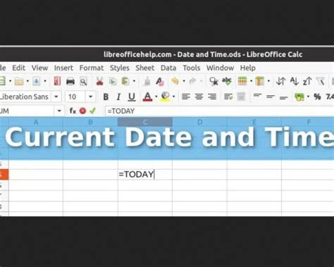 Date And Time Formats In LibreOffice Calc Complete Guide