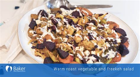 Warm Roast Vegetable And Freekeh Salad