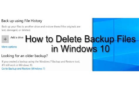 How To Delete Backup Files In Windows 10 2020 Technology Timesnow