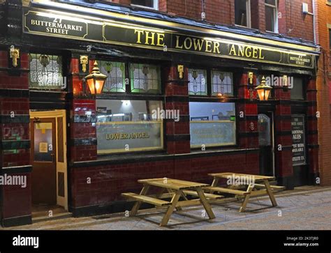 The Lower Angel Historic Pub 27 Buttermarket St Warrington Cheshire