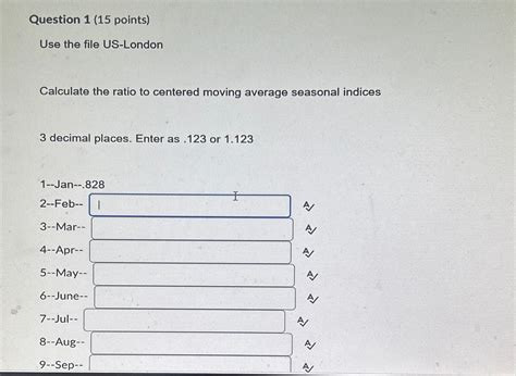 Solved Question 1 15 ﻿pointsuse The File