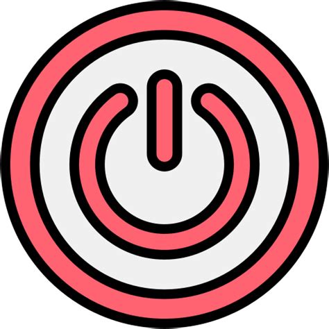 Power Button Generic Color Lineal Color Icon