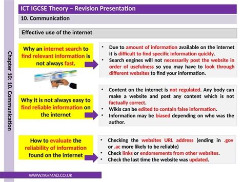 Igcse Ict 0417 Chp 10 Communication Pptx Email Internet
