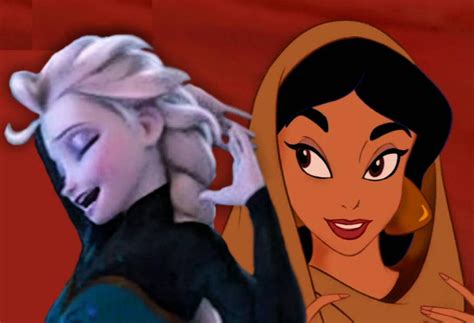 Elsa And Jasmine Edit By Catvalentine22 On Deviantart
