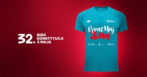 Koszulka 32 Biegu Konstytucji 3 Maja wygląda właśnie tak Marka 4f