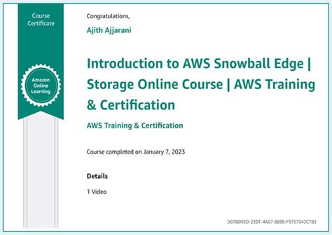 Introduction To Aws Snowball Edgepdf